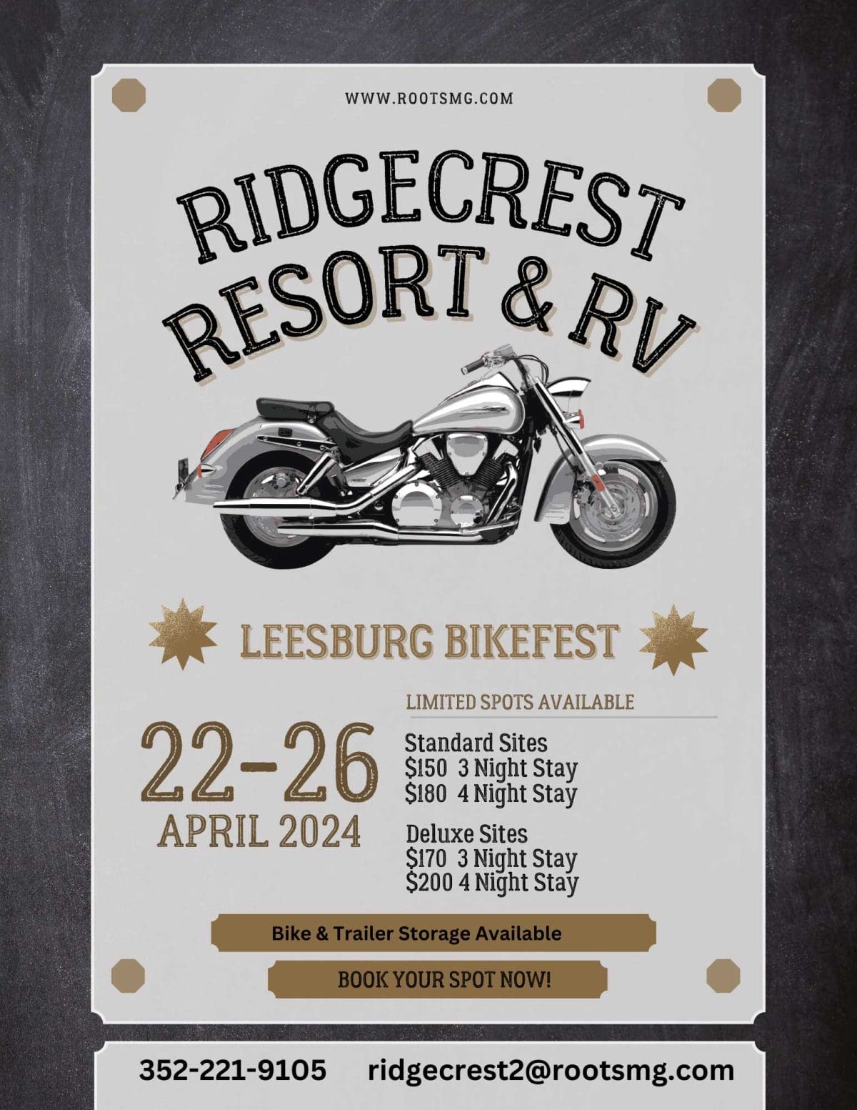 LEESBURG BIKEFEST LODGING CAMPING RV PARKS - Leesburg Bikefest 2025