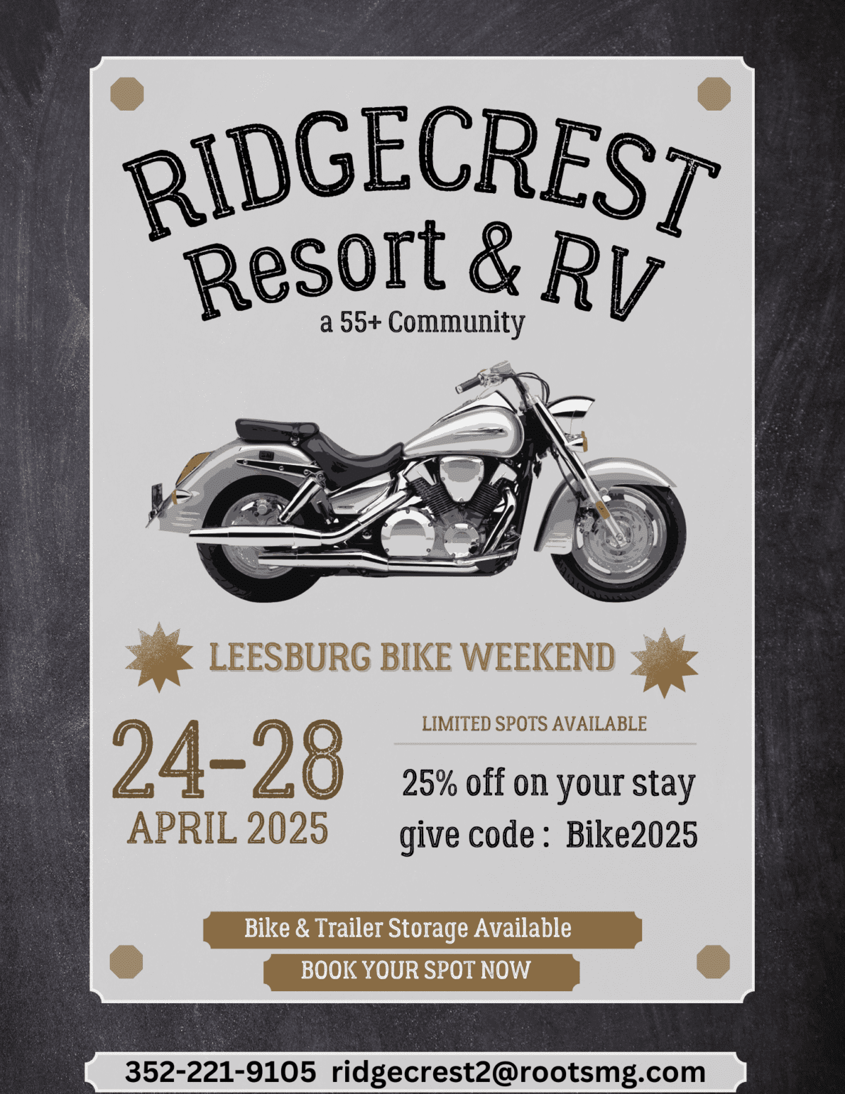 LEESBURG BIKEFEST LODGING CAMPING RV PARKS - Leesburg Bikefest 2026